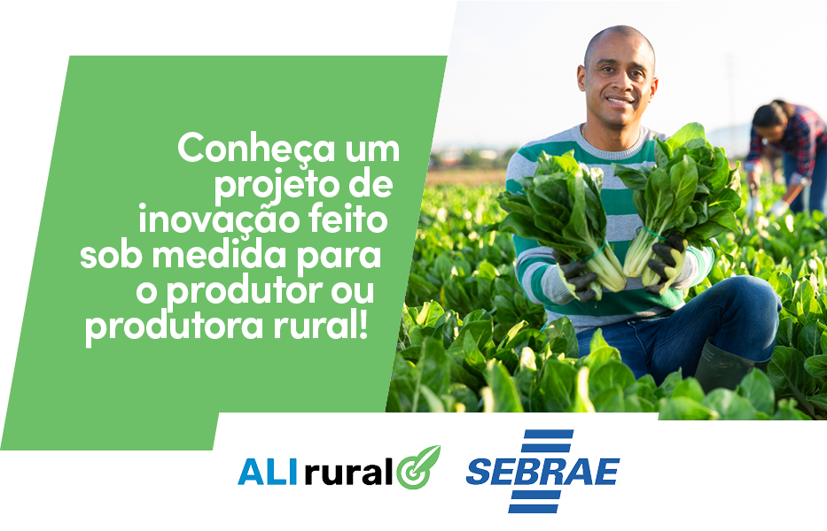 Participe do Projeto ALI Rural em Sergipe - Sebrae